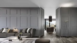 Barausse | Bidirectional pivot door